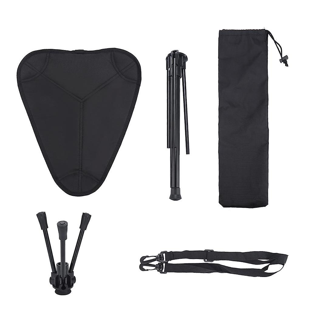 Tall Slacker Chair Portable Collapsible Stool Seat for Travel Garden ...