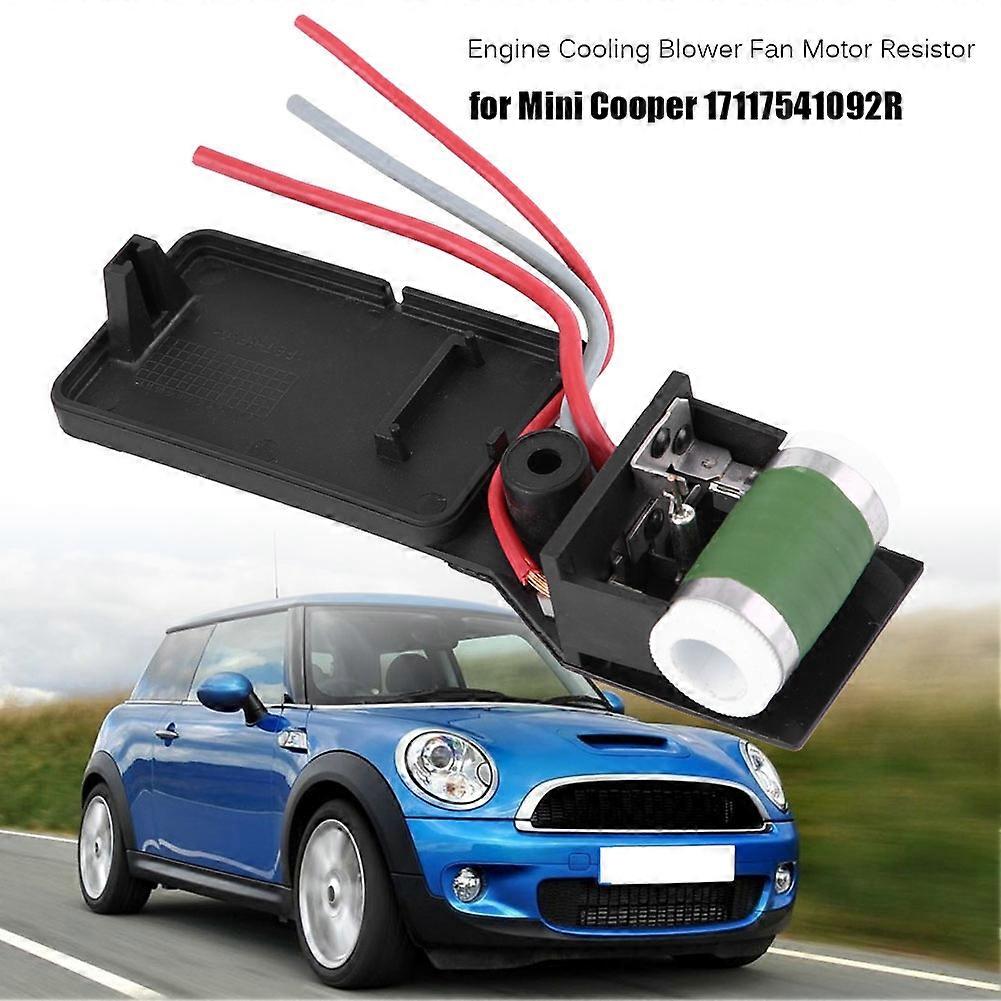 Engine Cooling Blower Fan Motor Resistor for Mini Cooper 17117541092R ...