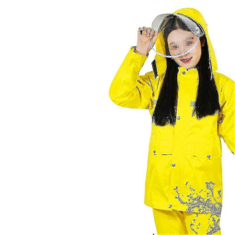 Women Rain Suit Jacket Trouser Suit Raincoat Outdoor Waterproof Anti ...