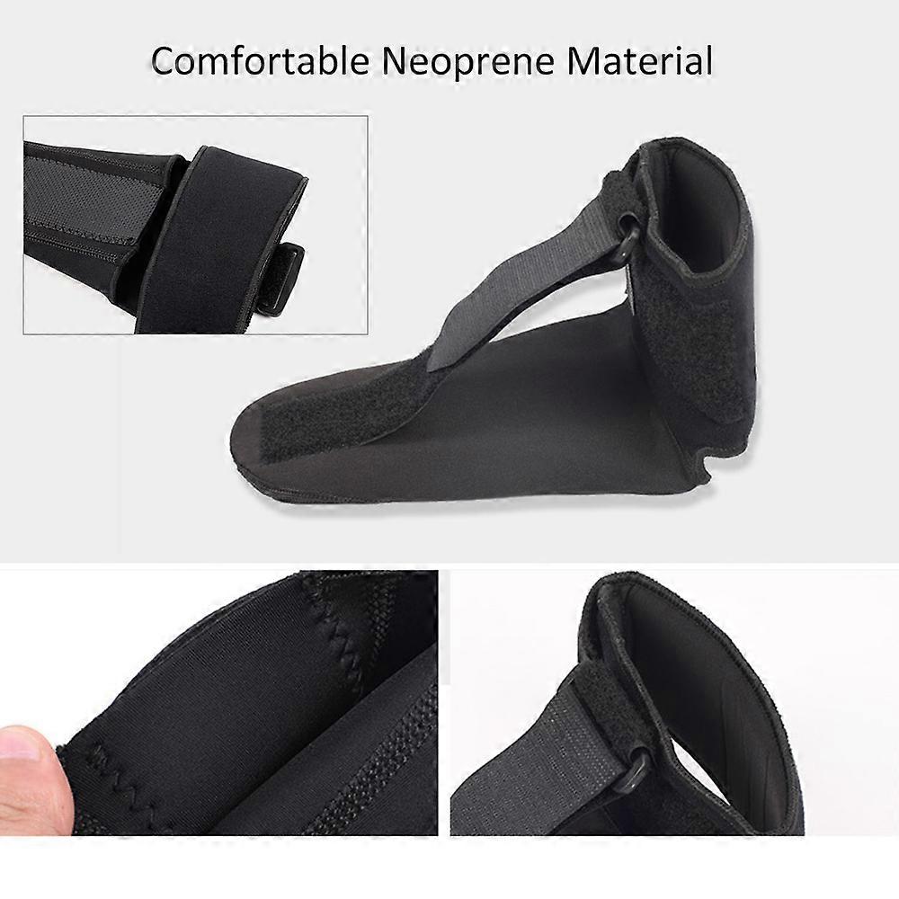 Plantar Fasciitis Night Splint Adjustable Ankle Brace Foot Orthotic ...