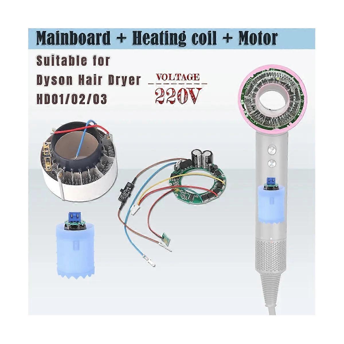 Heating Coil Motor Control Motherboard Assembly Repair Part for Dyson ...