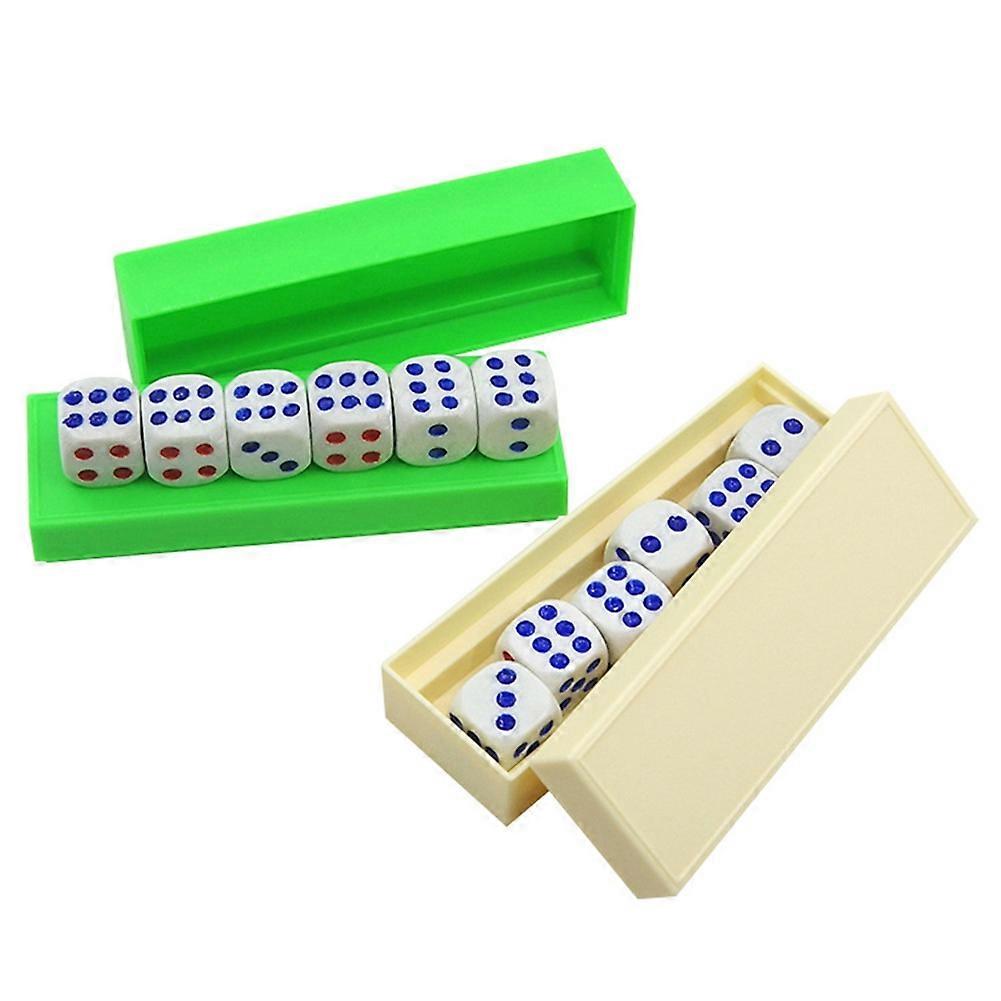 Six Die Tapping Loaded Dice Roll Prediction Number Box Game Magic Trick ...