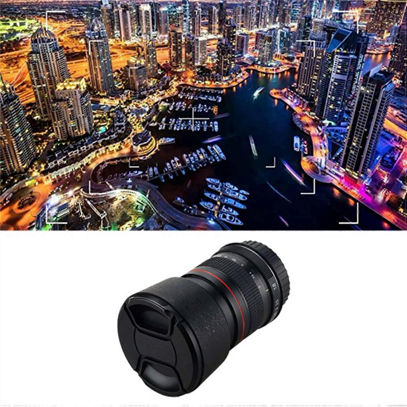 85mm F1.8 Camera Lens for F1.8 Fixed Focus Portrait Macro Pure Manual ...
