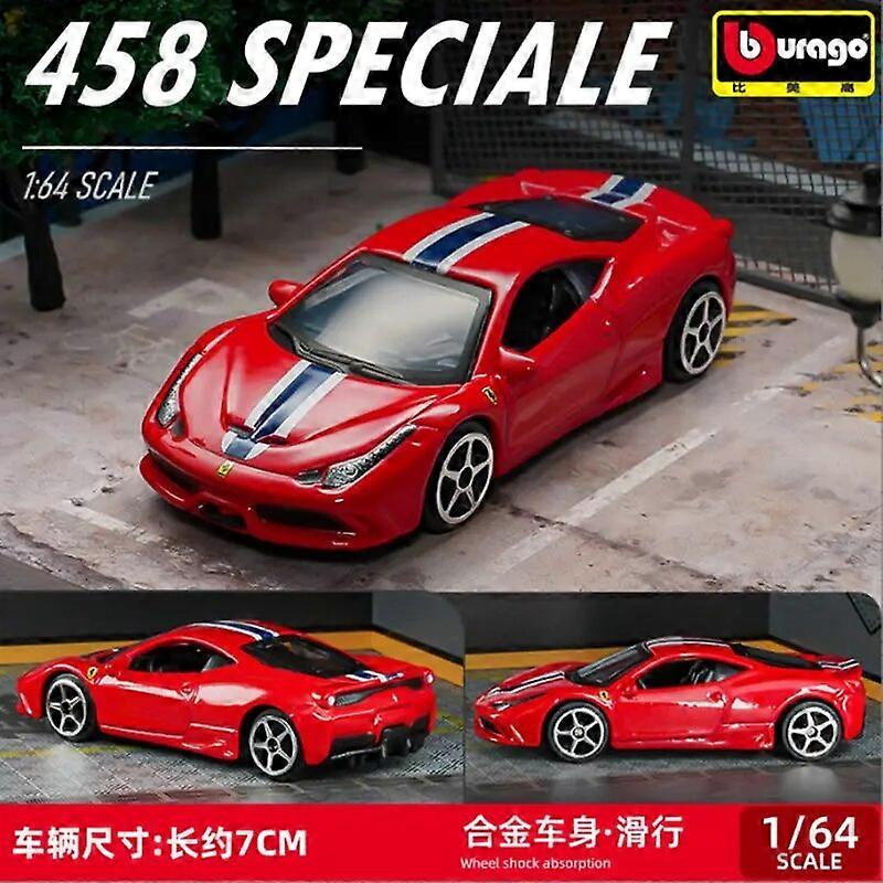 1:64 Ferrari LaFerrari F40 F50 F12 TDF 458 SF90 Alloy Sports Car Model ...