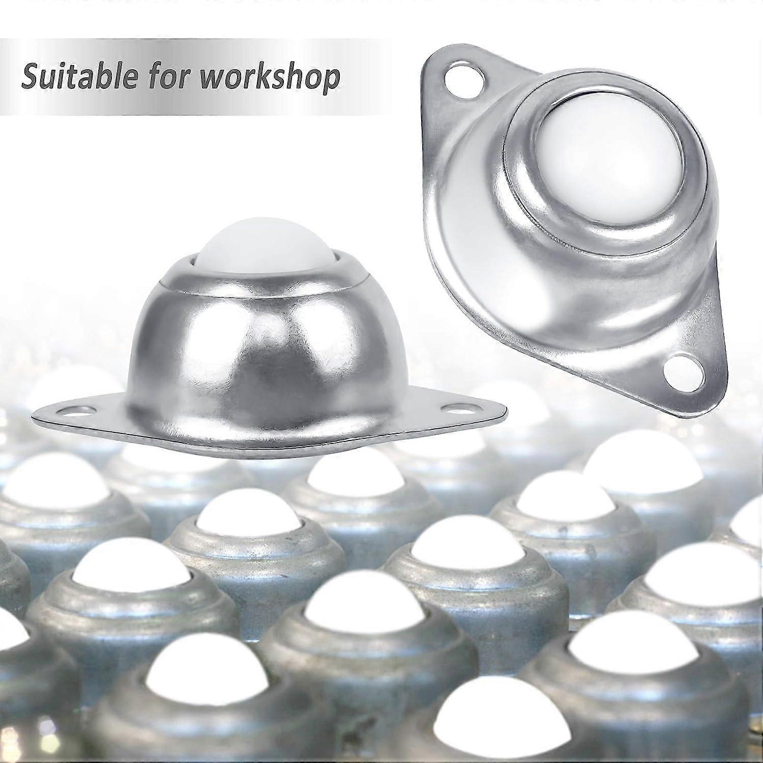 12 PCS Ball Caster Transfer Bearing Conveyor Bearing Furniture Casters ...