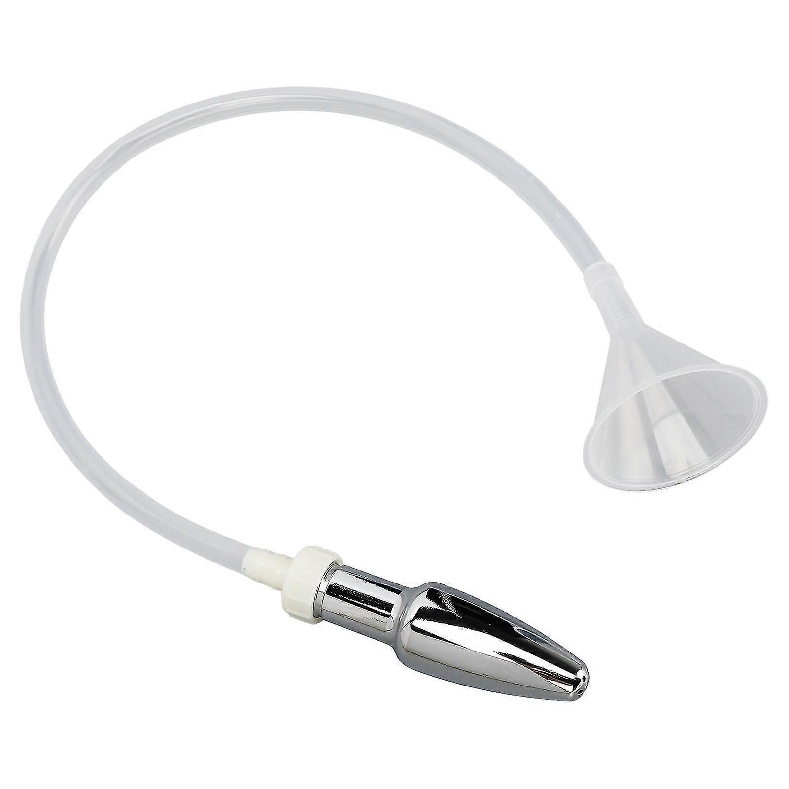 Funnel Hose Enema Cleaning Plug Comfortable Safe Keeping Enema Anal ...