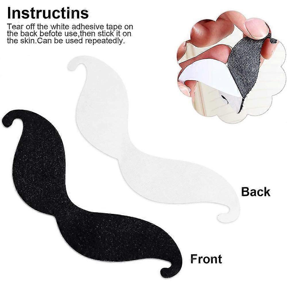 Fake Mustaches, Mustache Party Supplies, Self Adhesive Mustaches ...
