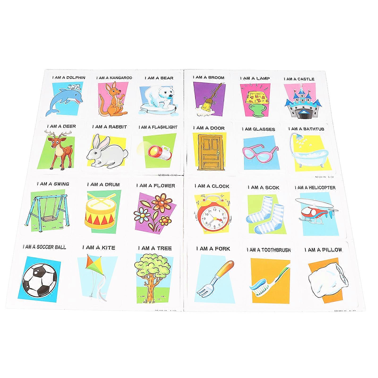 Guess What I Am Board Game Quick Question Picture Guessing Family Game ...