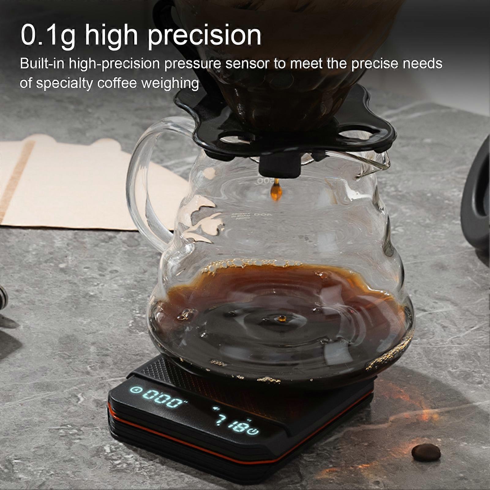 Electric Coffee Scale with Timer 0.1G/2Kg 3 Units High Precision ...