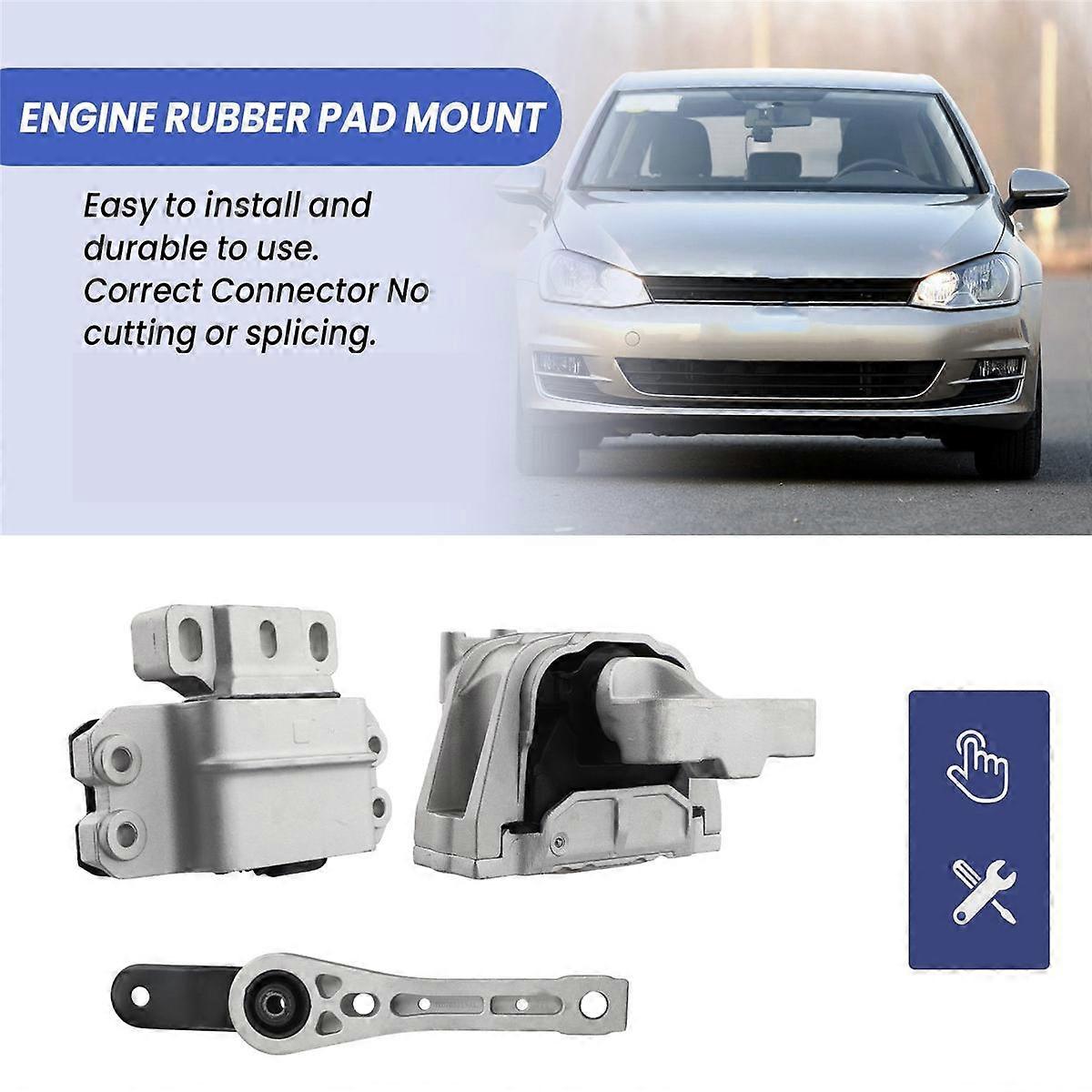 1 Set Motor Mount Trans Mount Adjust Bracket for Golf A3 S3 1K0199262M ...