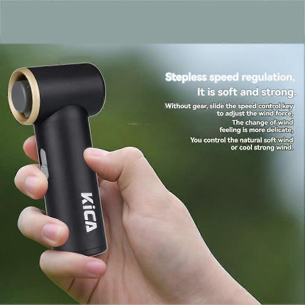 Jet Fan Mini - Portable Turbo Air Blower, Rechargeable 13-Hour Battery ...