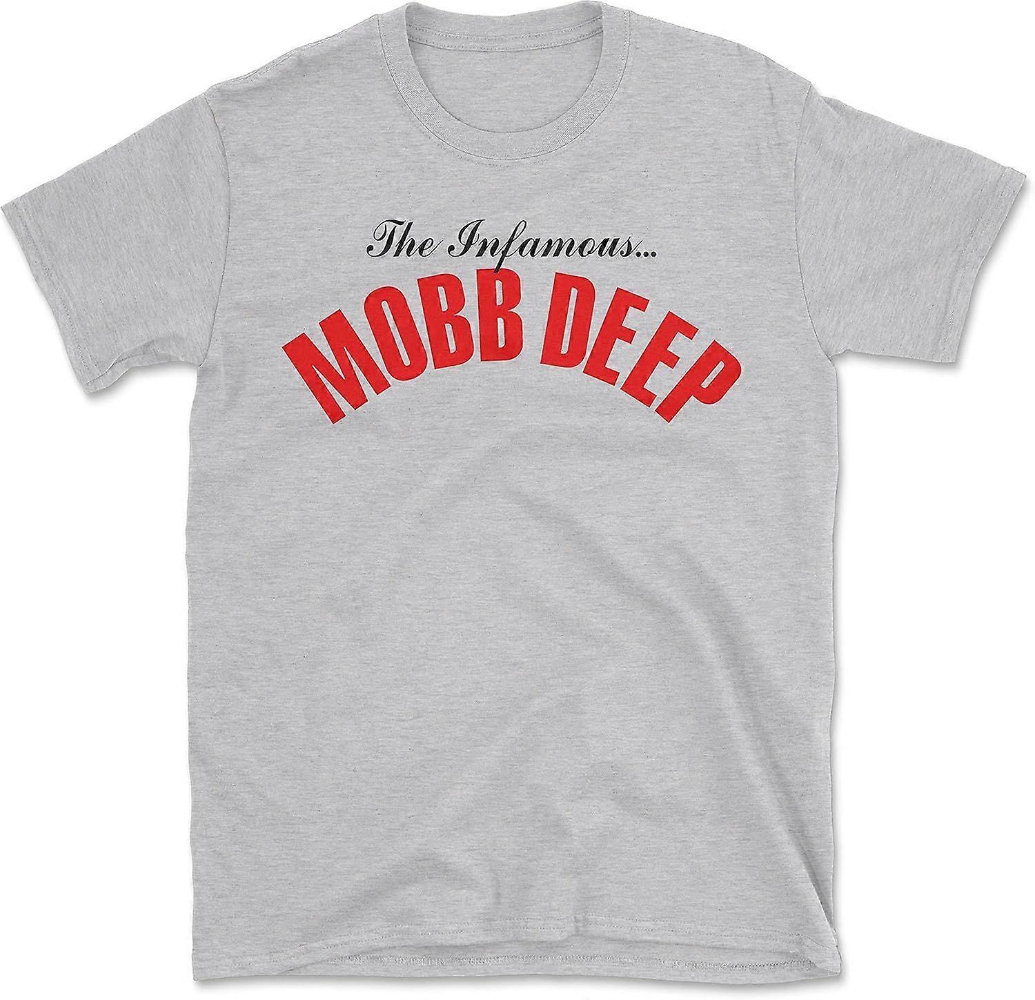 The Infamous Mobb Deep Logo Hip Hop Rap Vintage Replica T Shirt Size S ...
