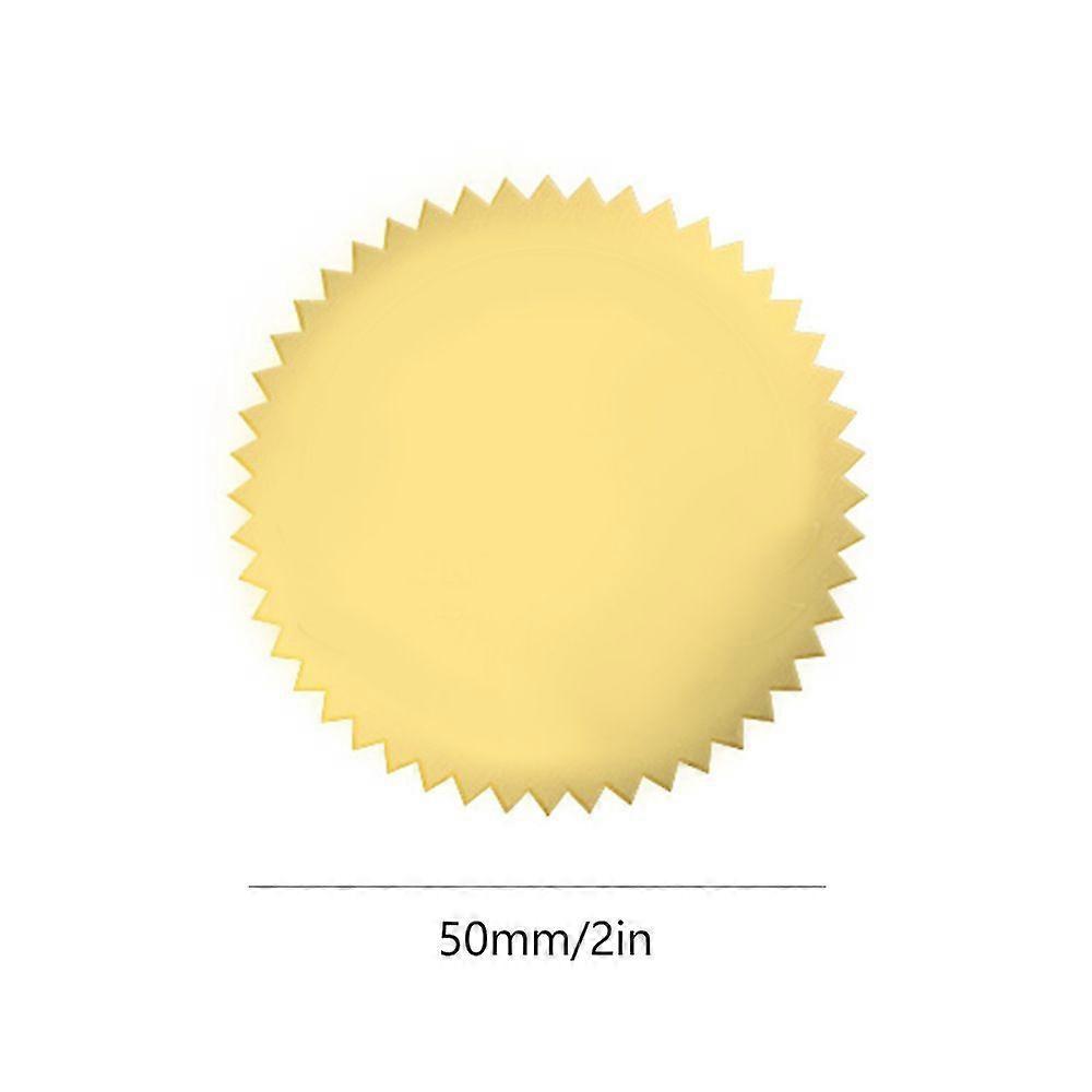 Self Adhesive Gold Foil Embossed Stickers Medal Decoration Sticker Word ...