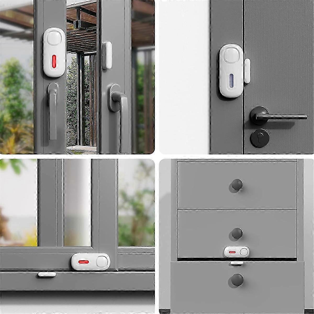 Wireless Door Alarms When Opened with Remote,Door Security Sensor Chime ...