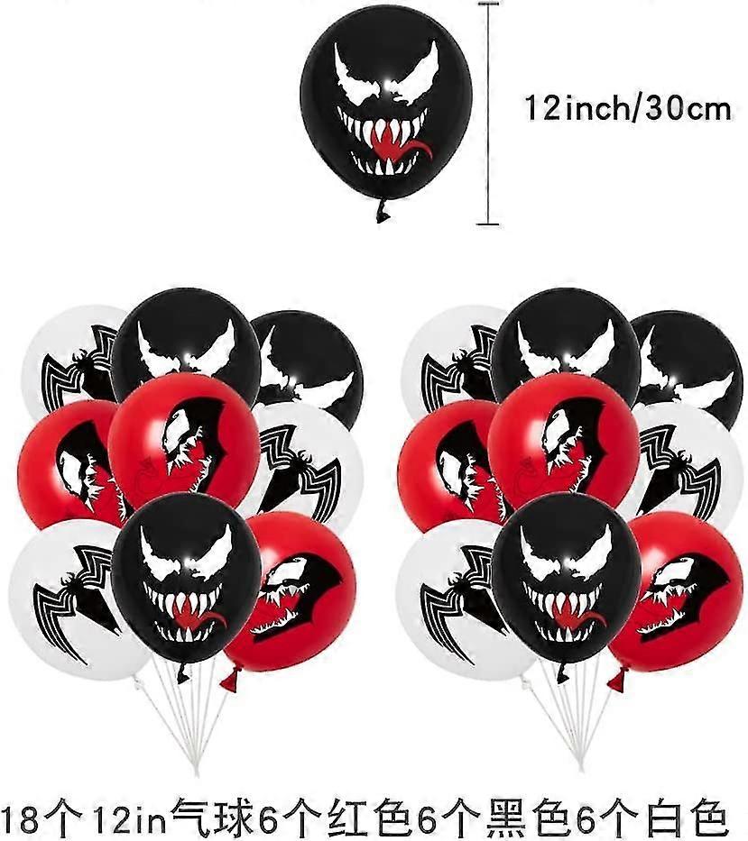 Venom Happy Birthday Party Decorations , Birthday Party Supplies For ...