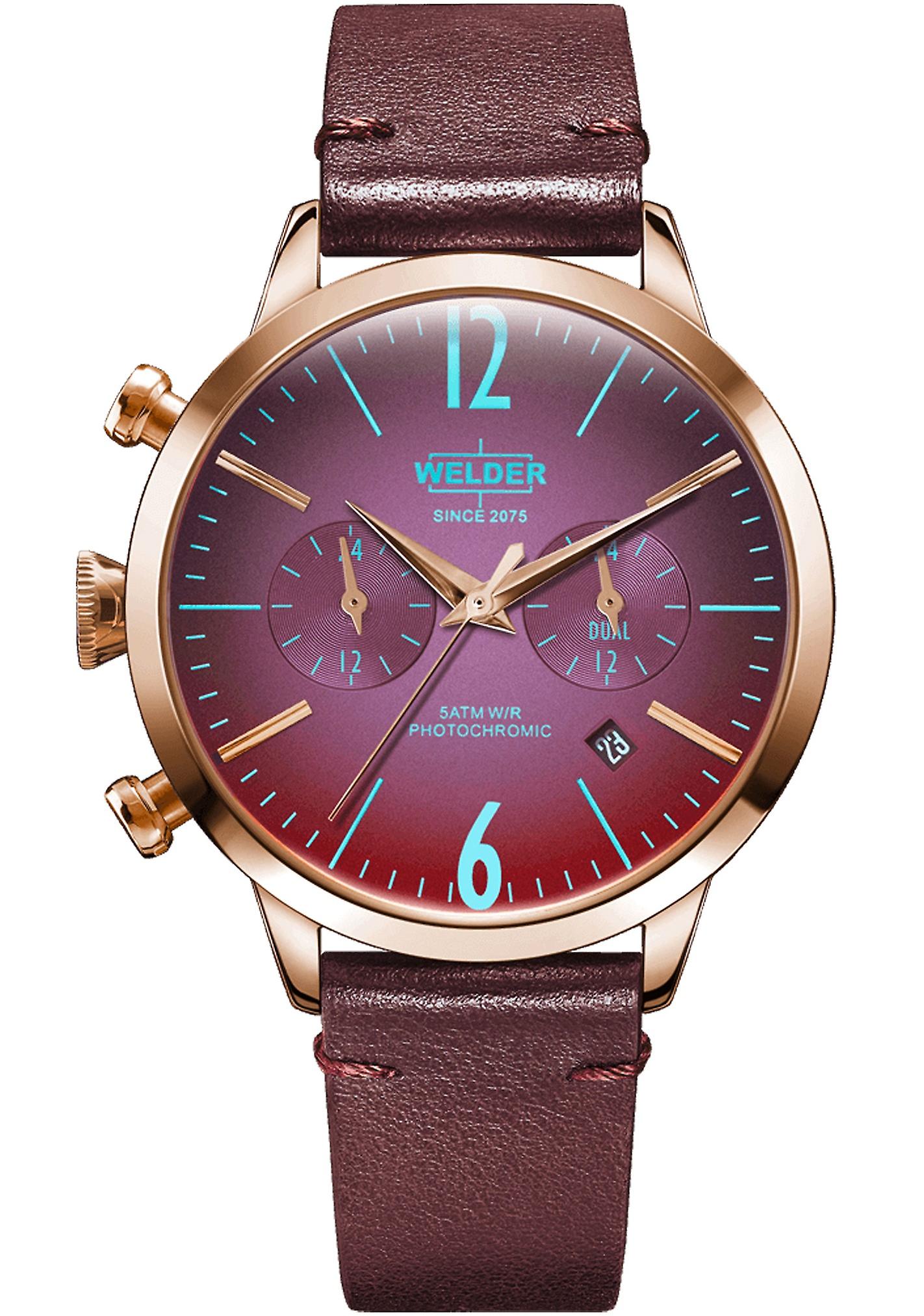 Welder Smoothie Quartz Analog Woman Watch with WWRC103 Cowskin Bracelet