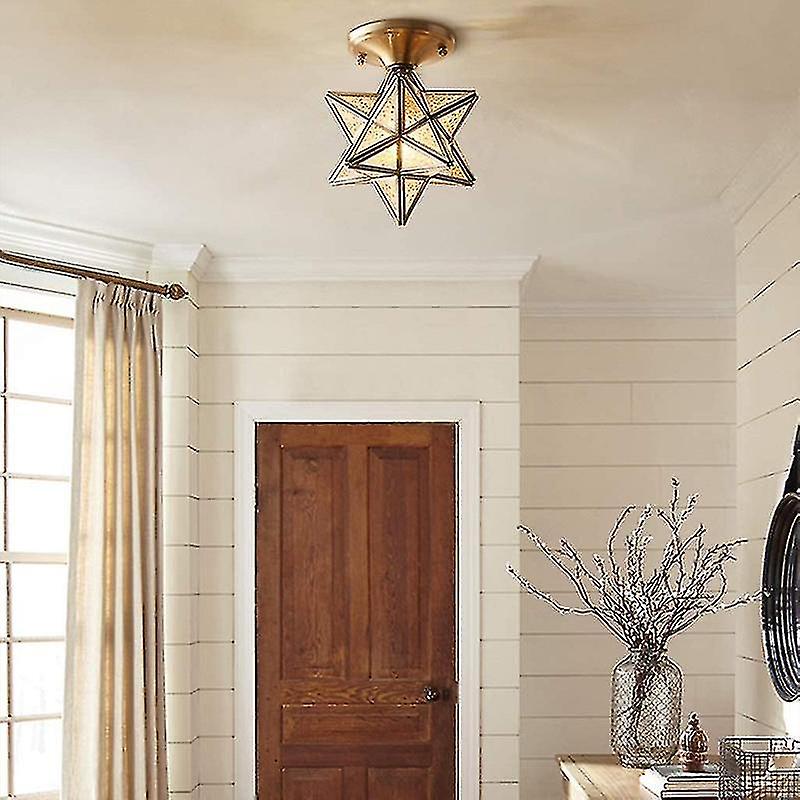 Ceiling Lamp Five-pointed Star Ceiling Light Hallway Aisle Balcony ...