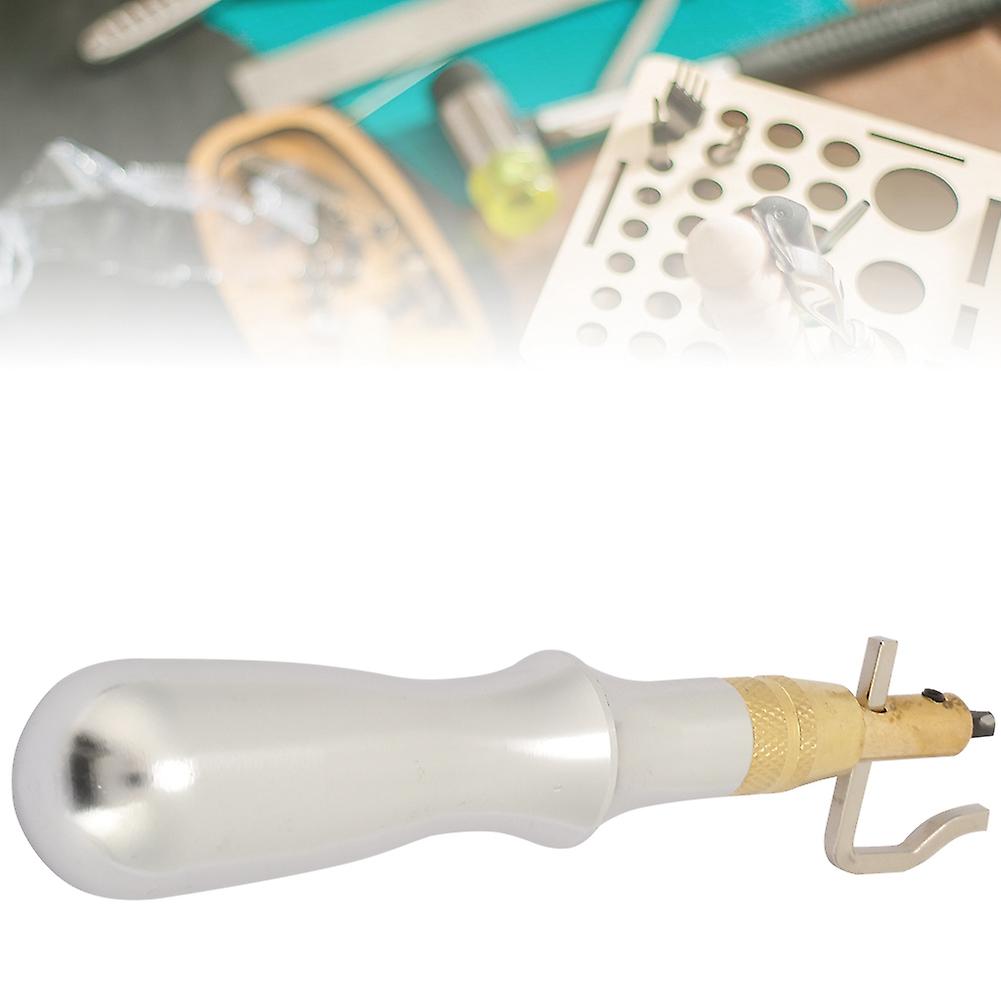 Leather Grooving Tools 5 in 1 Adjustable Stitching Tool for ...