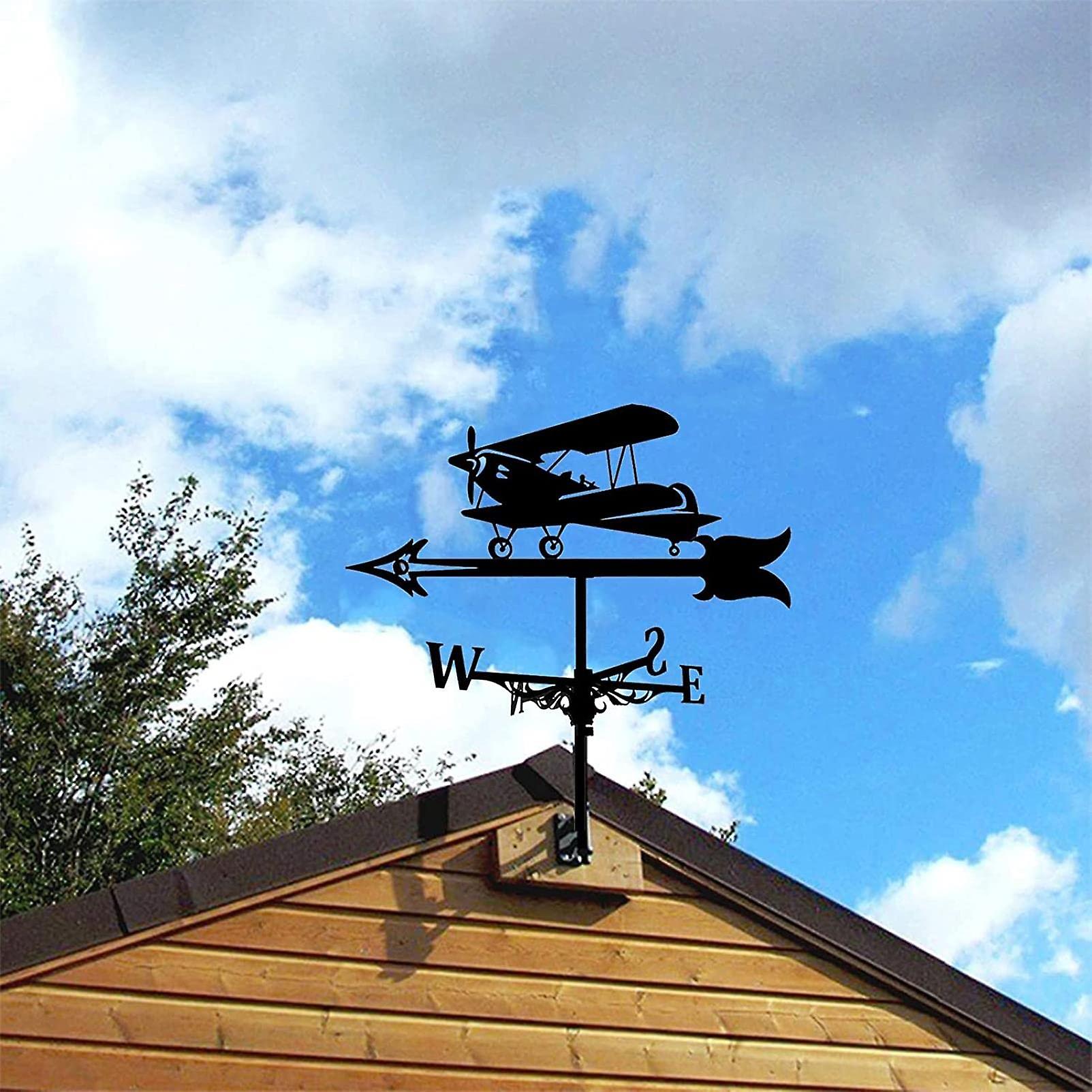 New product,Airplane Weathervane Farmhouse Weather Vane, Garden Roof ...
