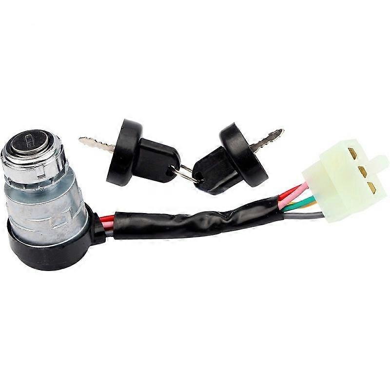 Universally 5 Wire 5 Pin Ignition Key Switch Start Lock With 2 Keys ...