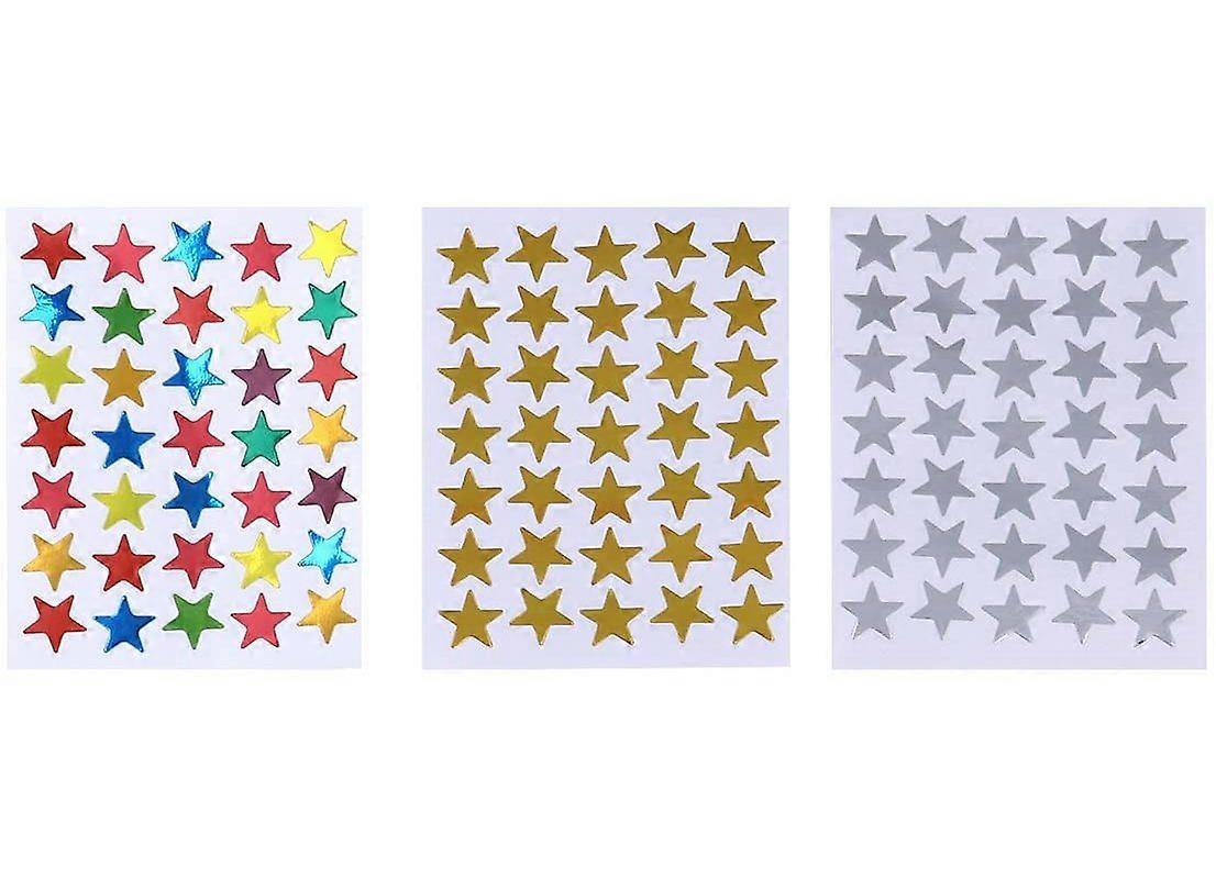 30 Sheets Star Sticker Set Kids Self Adhesive Stickers Stars compatible ...