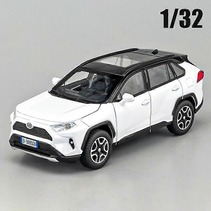 1:32 Scale Toyota RAV4 Diecast Sports Car Alloy Die Cast Sound And ...