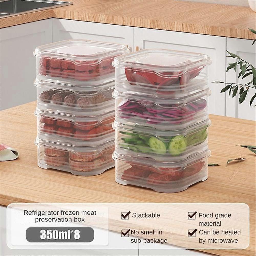 Refrigerator Frozen Meat Box Food Preservation Box Refrigerator Storage ...