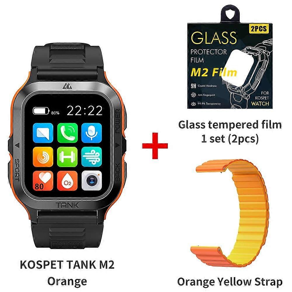 KOSPET TANK M2 Military Smartwatch Men Sport Ultra Smart Watch Women AI ...