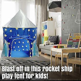 Rocket Ship Play Tent for Boys Rocket Ship Tent, Astronaut Space Tent ...