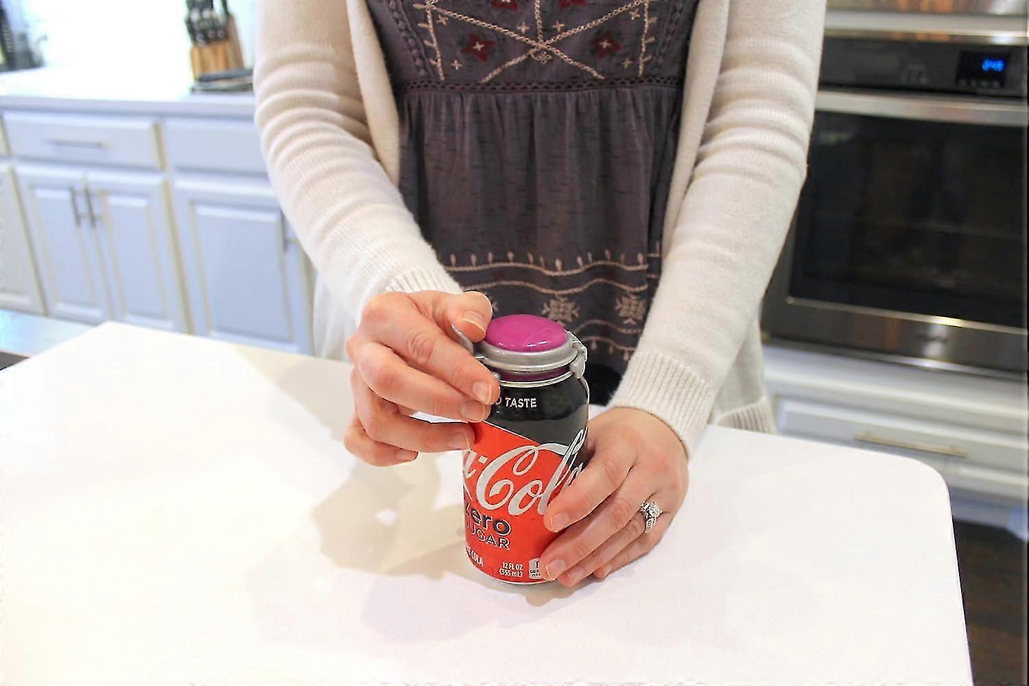 2pcs Soda Pop & Beverage Can Covers, Fizz Keeper, Bottle Pump Caps, Keep Soda Beverage More ...