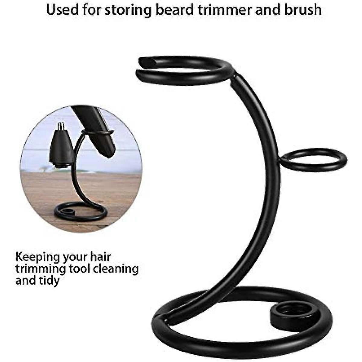 Shaver Holder Shaving Brush Stand Hair Shaving Tool Stand Safety Shaver ...