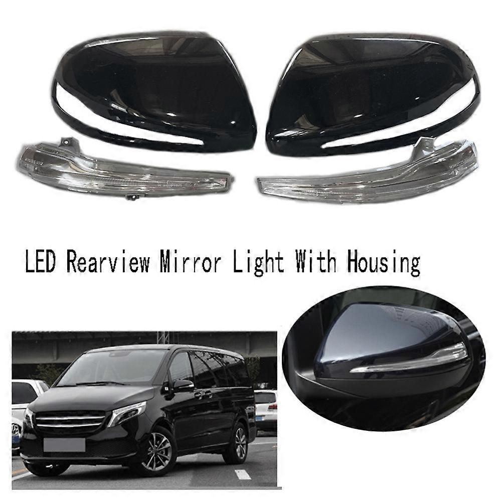 LED Rearview Mirror Light with Housing for V-Class Metris W447 15-20 ...