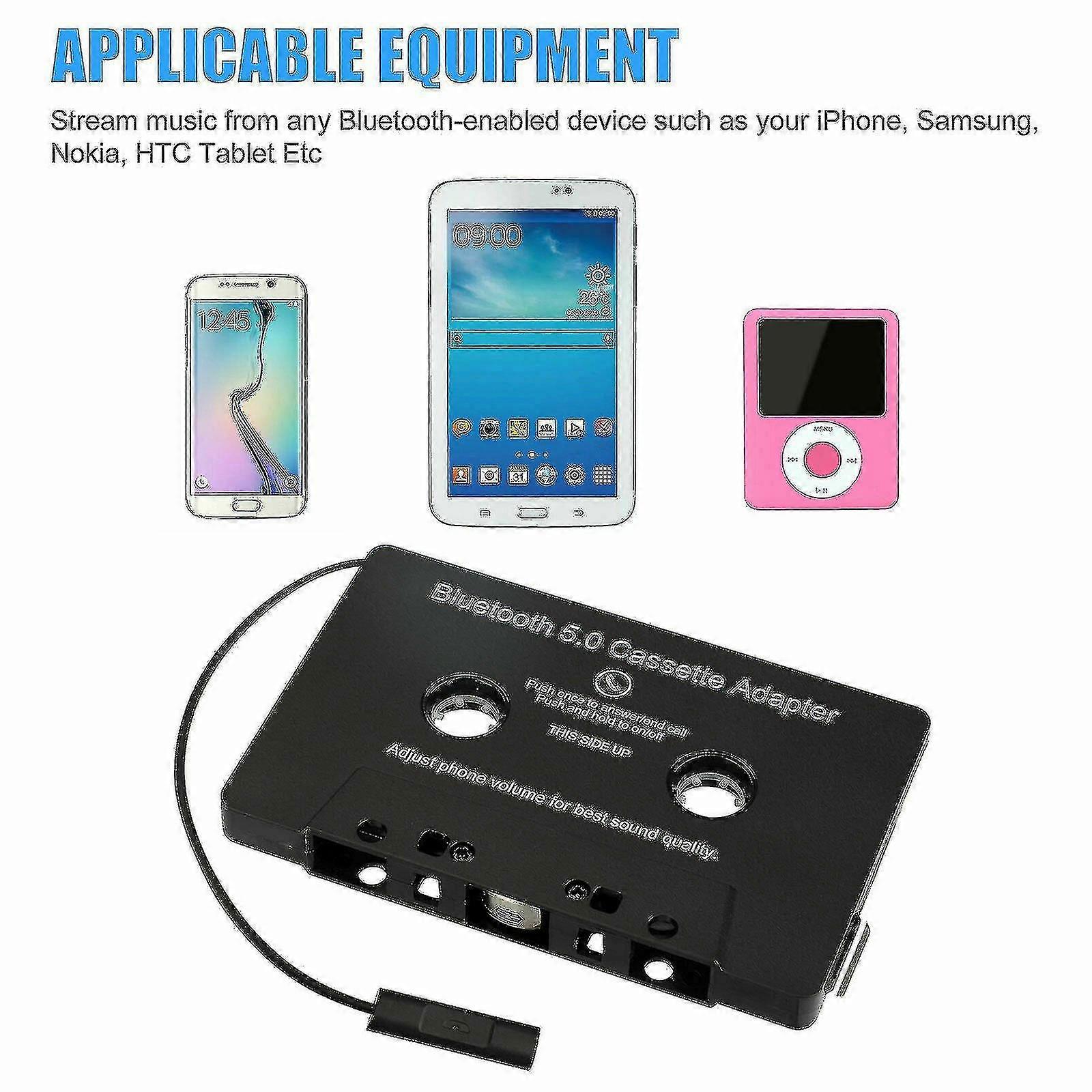 Car Audio Bluetooth Cassette Receiver Tape Player Bluetooth 5.0 ...