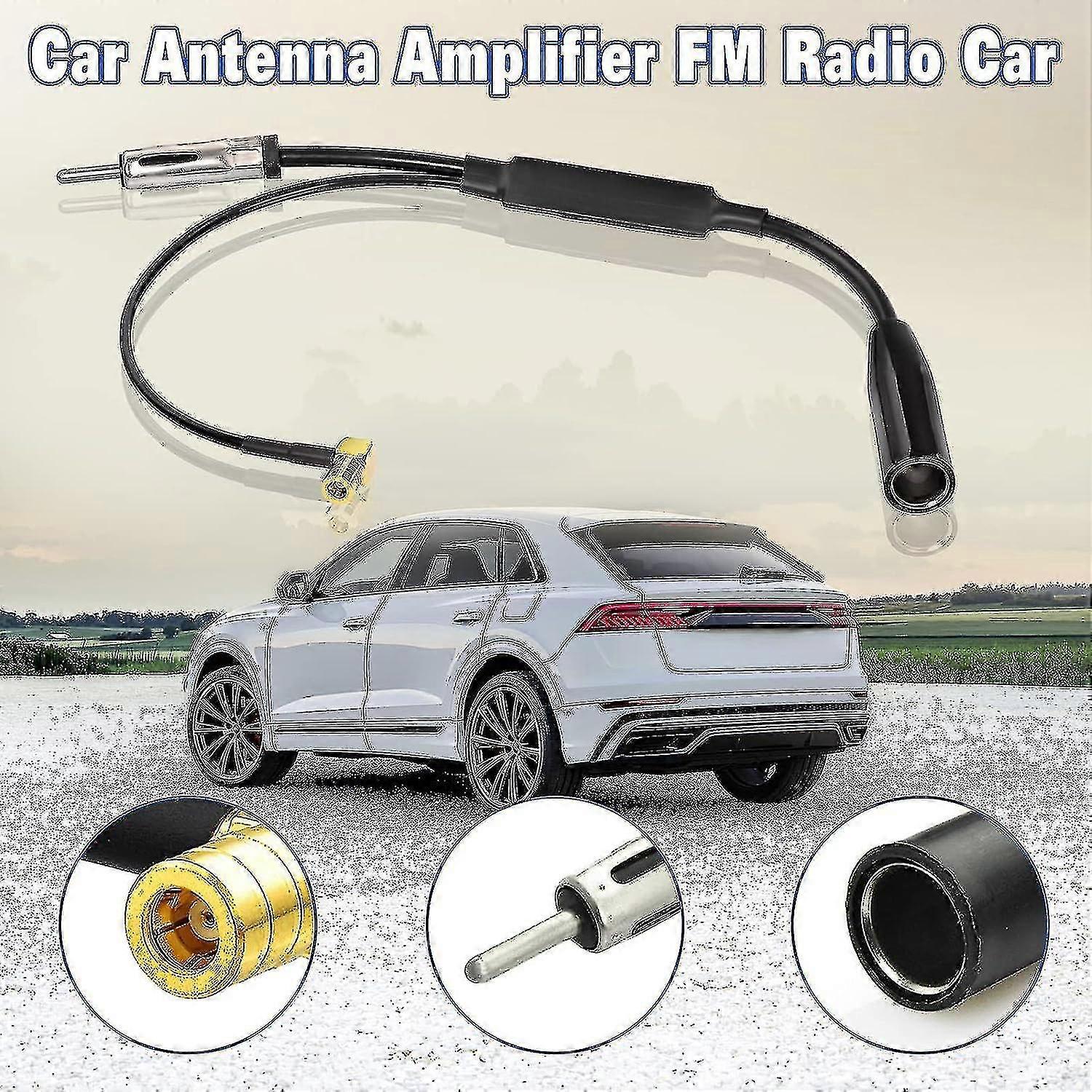Dab Antenna Splitter Car Splitter Smb Adapter Din Plug Car Antenna ...