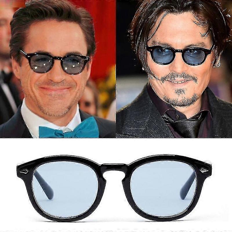Johnny Depp Blue Sunglasses