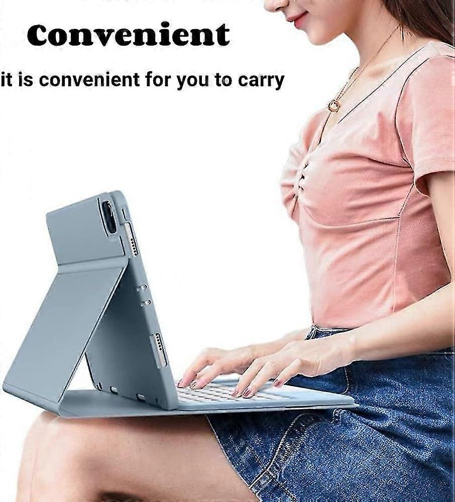 Ipad 10th 10.9in Case With Keyboard, Trackpad Detachable Keyboard With ...