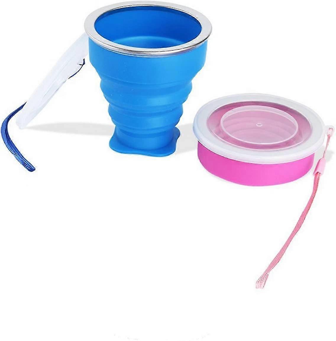 Collapsible Travel Cup Portable Folding Camping Mug Space Saving Free ...