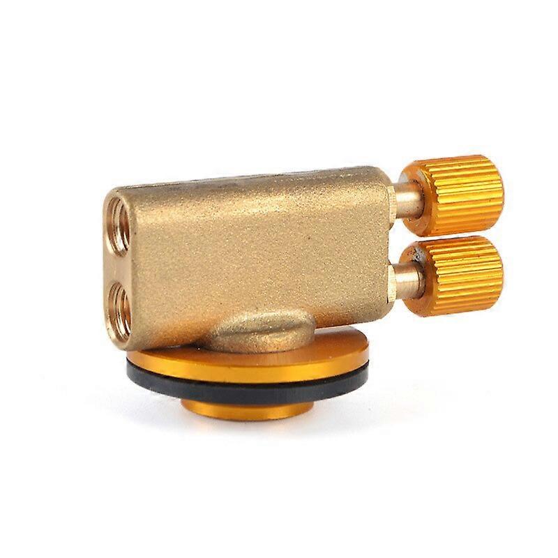 Outdoor Camping Stove Gas Adapter Propane Tank Adapter Inflation Valve ...