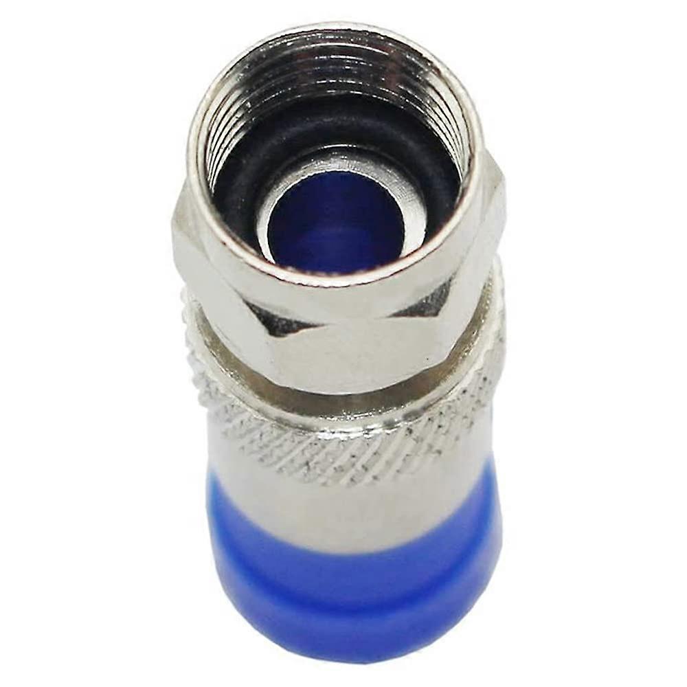 24pcs RG6 F Type Coaxial Compression Connector, Sat F Compression ...