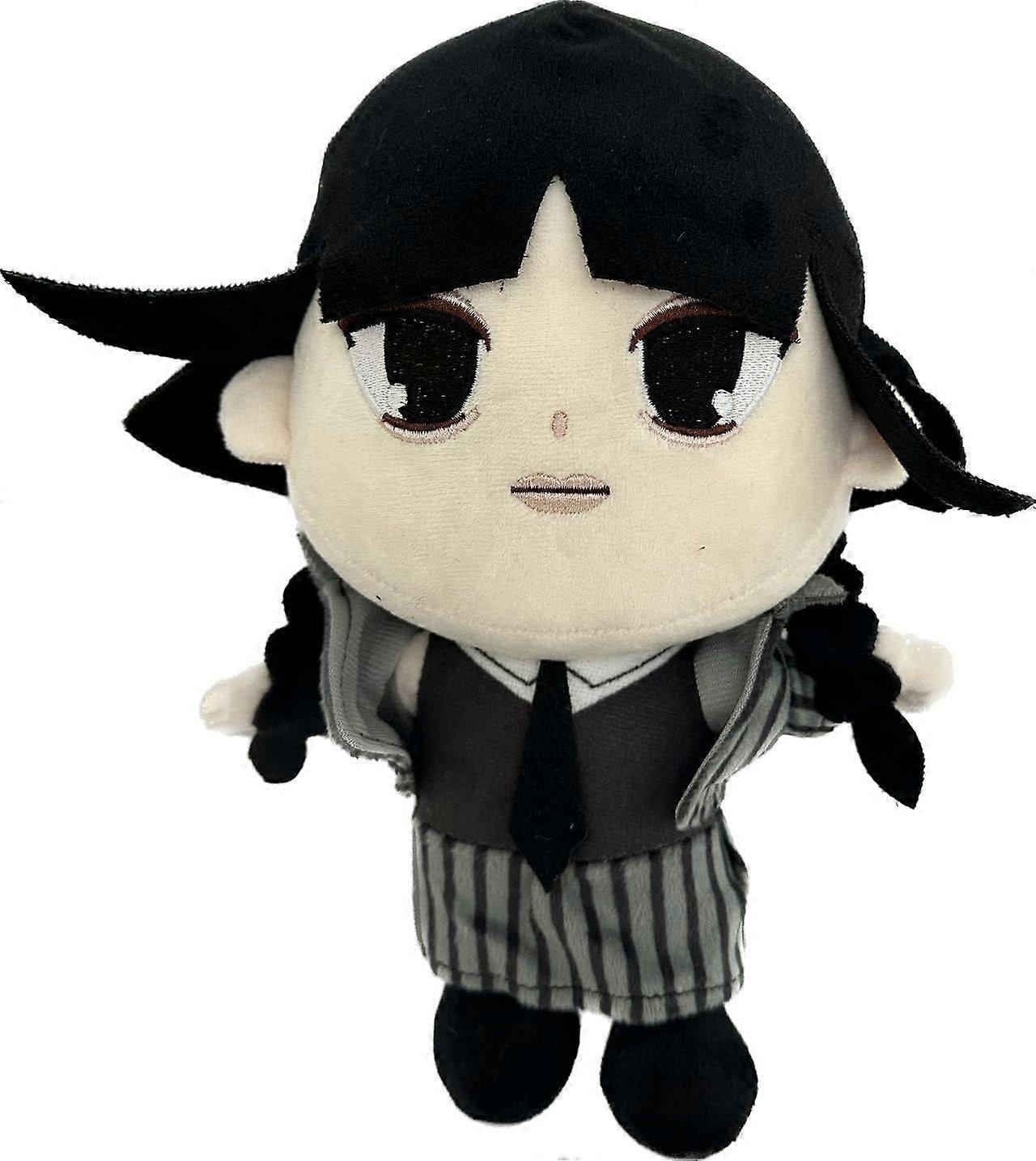 Wednesday Addams Plush Toys, 9.8 Inch Addams Family Stuffed Doll, Cute ...