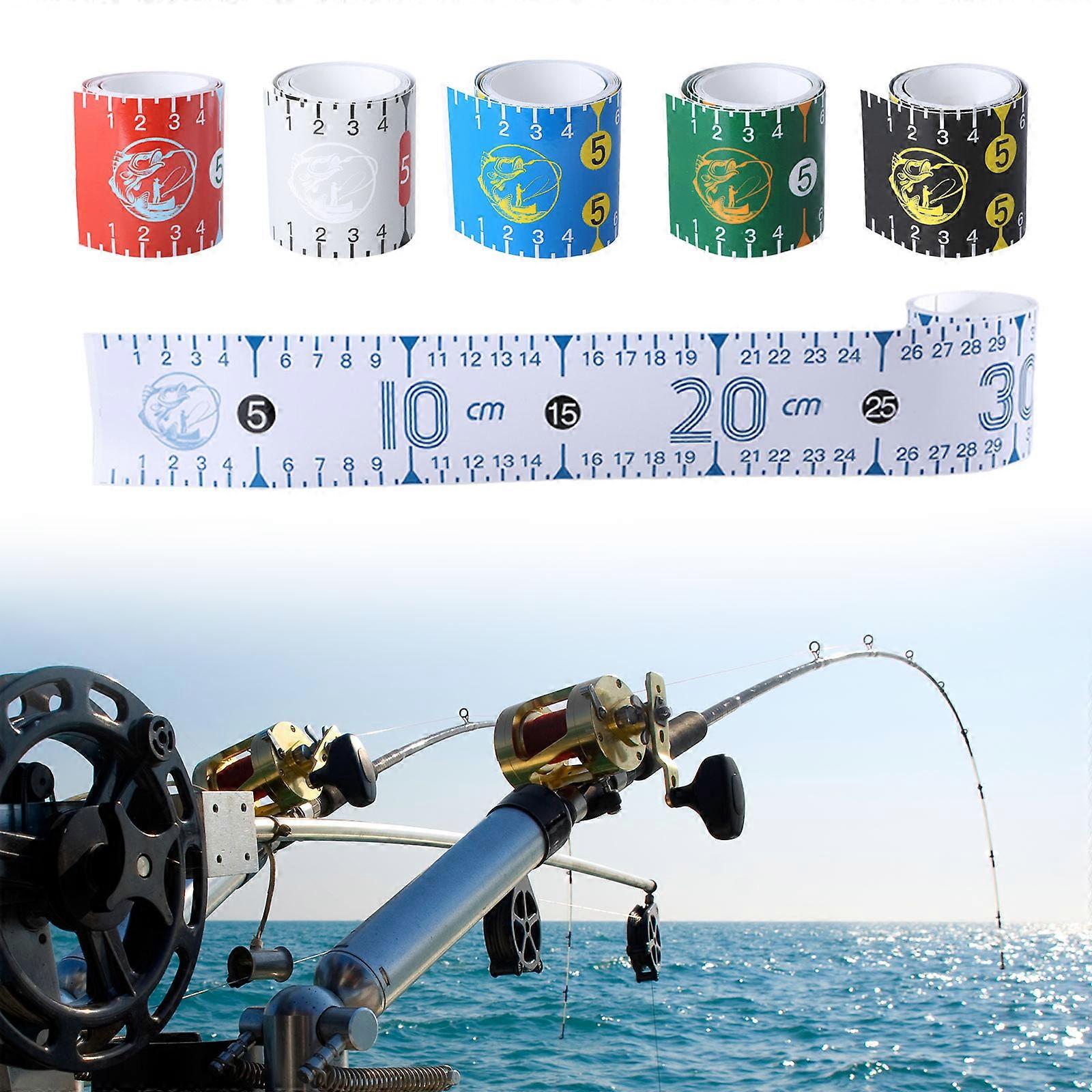 Adhesive Fish Ruler, 51Inch Fish Measuring Tape Sticker Tape for Boats ...
