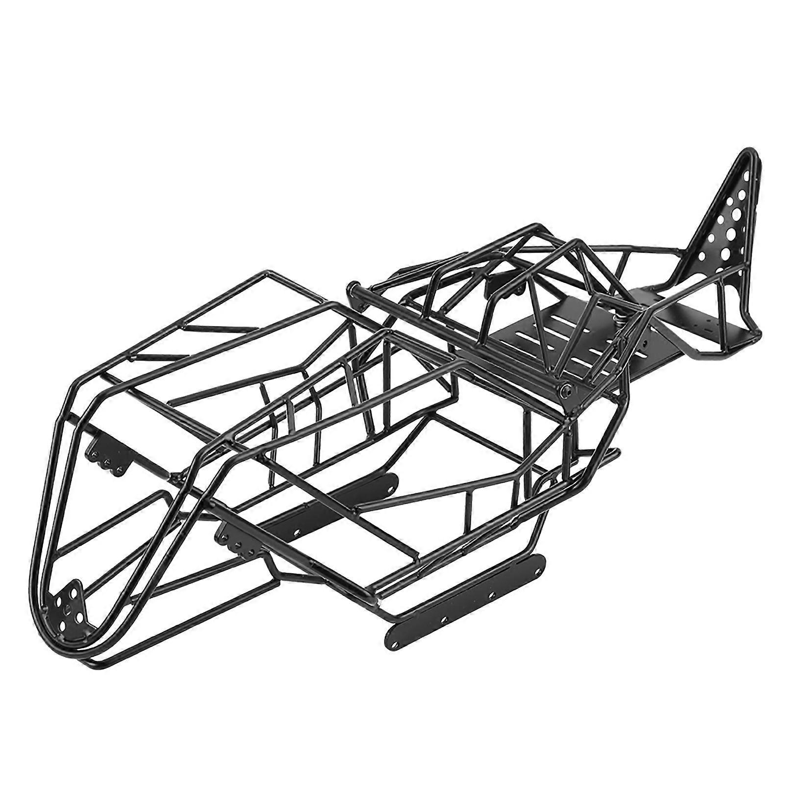 Black Metal Roll Cage Chassis Frame for Axial Wraith 90018 1/10 Scale ...