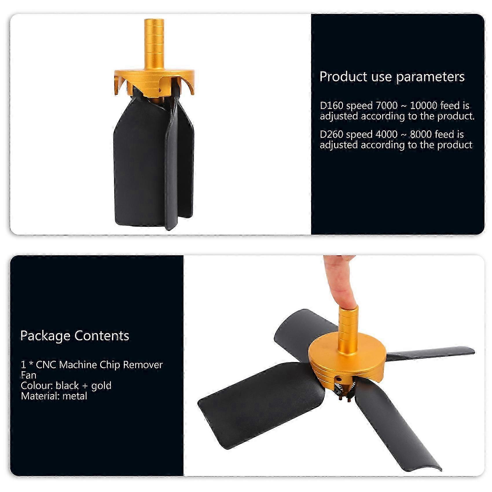 D16 CNC Machine Chip Removal Fan Scrap Sweeper Automatic Cleaning Tool ...