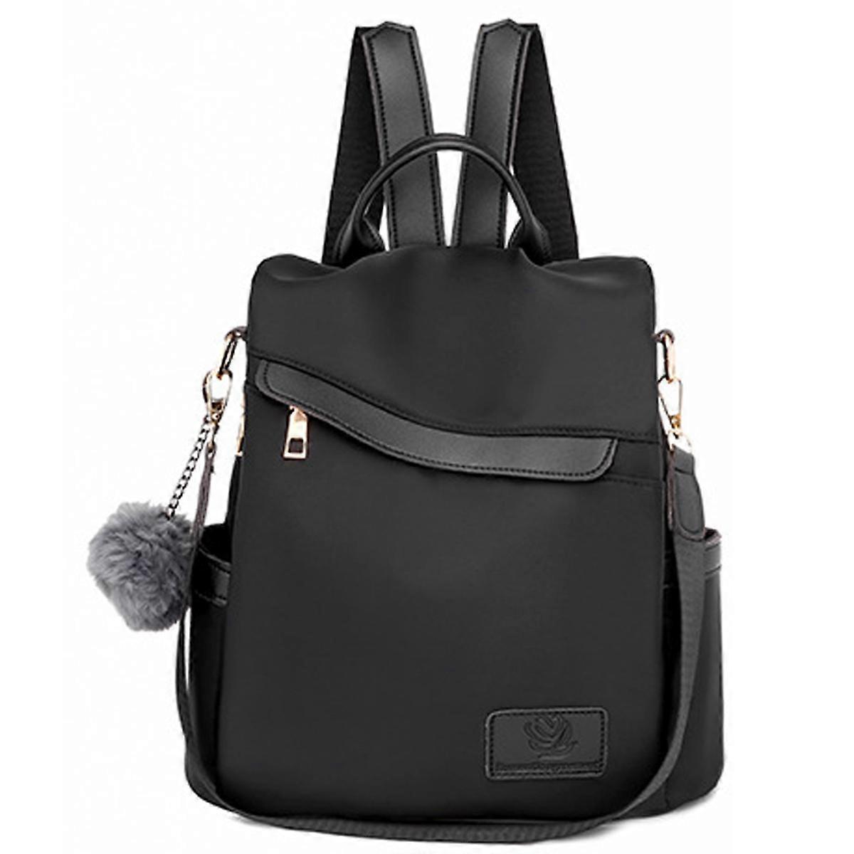 Anti Theft Small Backpack Purse for Women, Waterproof Nylon Backpack ...