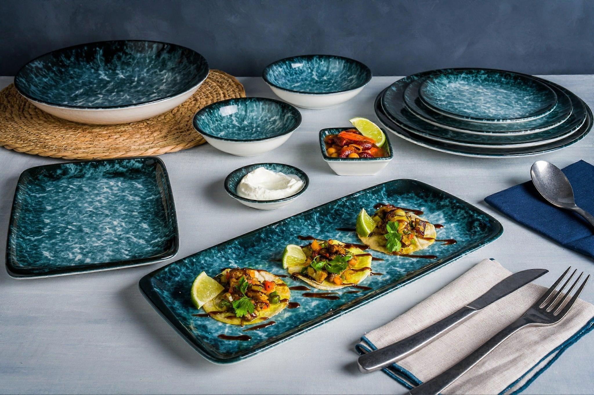 Bonna Dinner Plate - Sepia - Porcelain - 27 cm - set of 6 | Fruugo AU