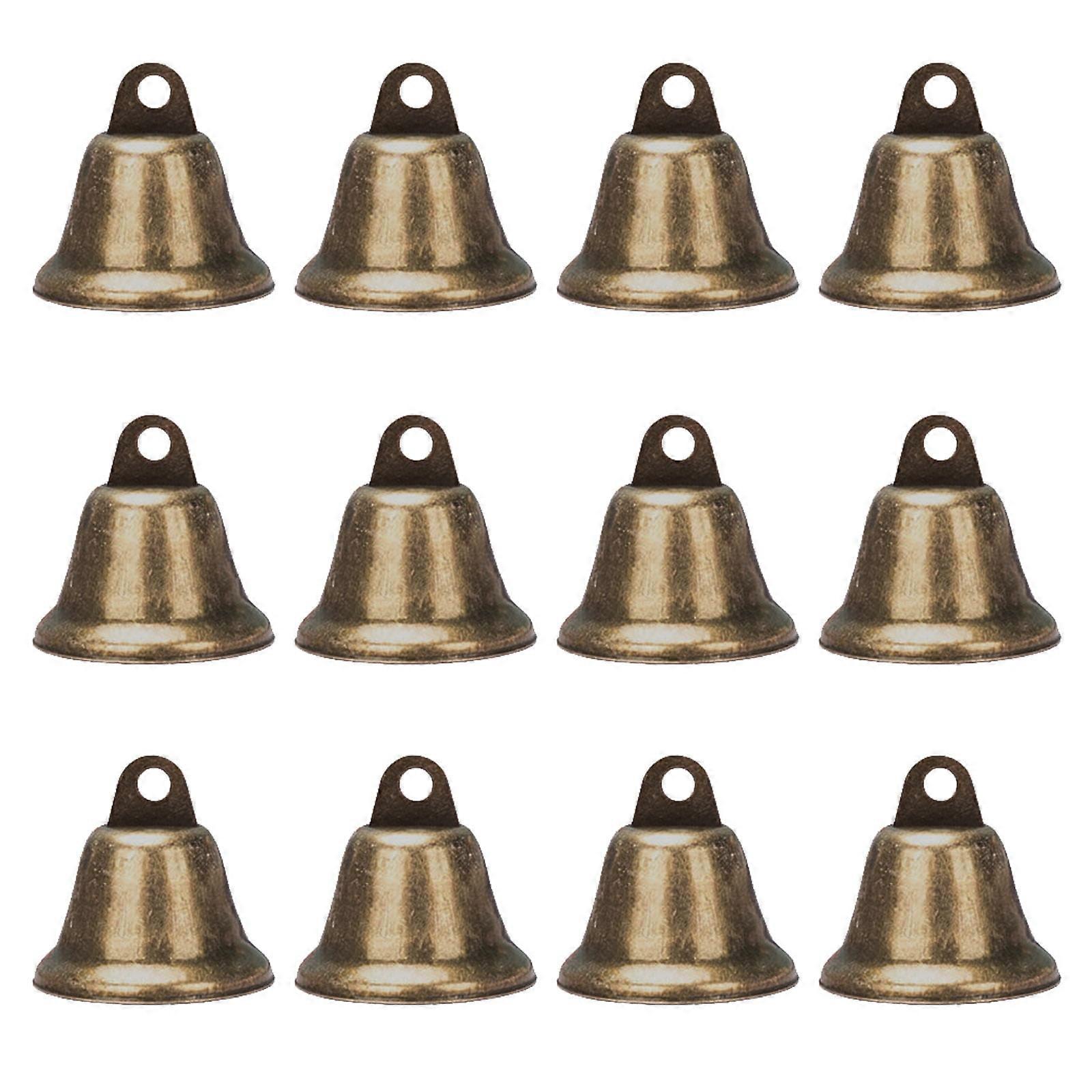 Bronze Jingle Bell Crafts Vintage Smallcow Bronze Bells Metal Hanging ...