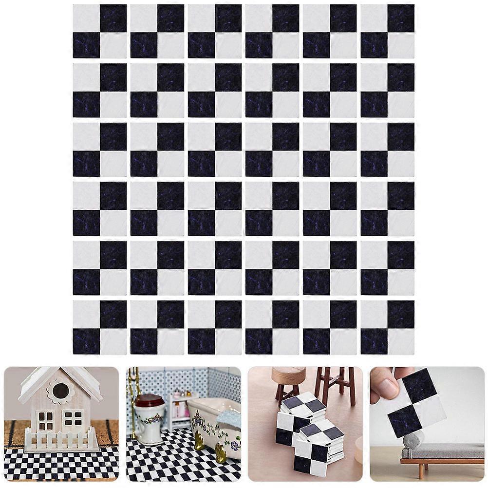 Realistic Miniature Flooring 36Pcs Assorted Color Durable Wood Mini ...