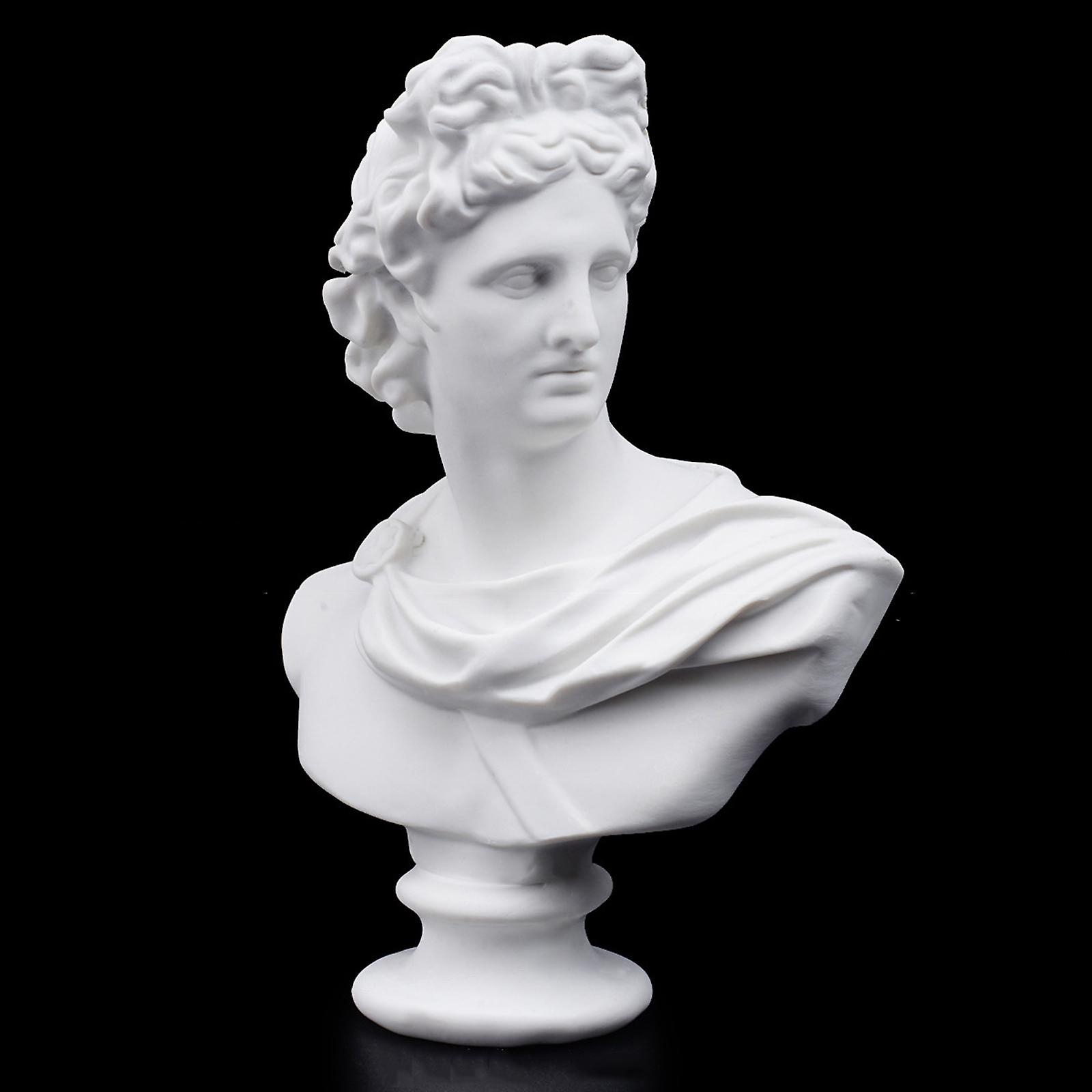 Greek Apollo Statue Replica Mini Portraits Figurine Sculpture Art ...