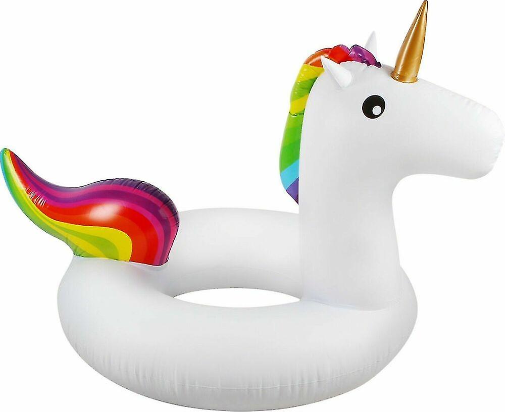 Giant Inflatable Swim Ring Pool Lounger Unicorn Flamingo 36 Inch ...