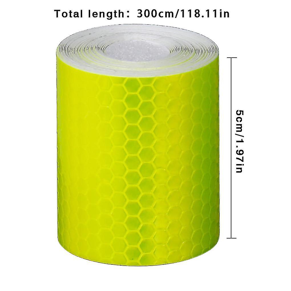 Reflective Strip Waterproof Paper Sticker Safety Tape Roll | Fruugo UK